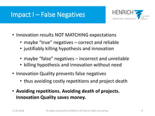 Innovation Quality Part 1 - The Innovation Quality Paradox | PDF