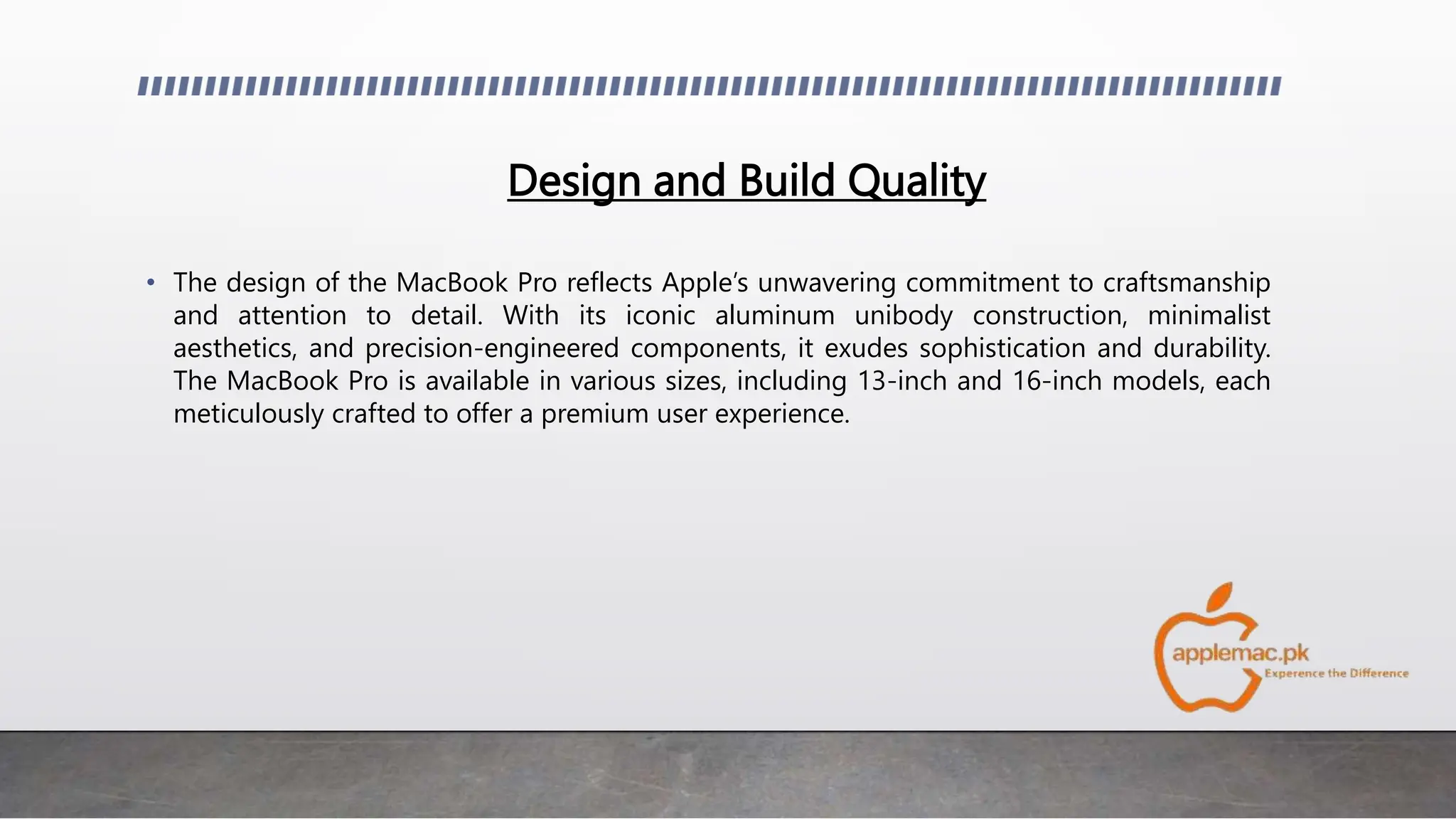 Innovation Redefined The Apple MacBook Pro Experience.pptx