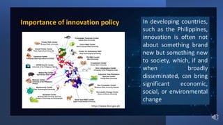 Innovation: Its Contribution to Socio Economic Development | PPTX