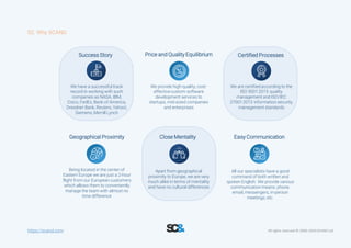 SCAND - Innovations behind your success | PPT