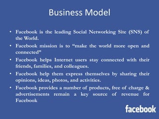 Innovations by facebook | PPTX