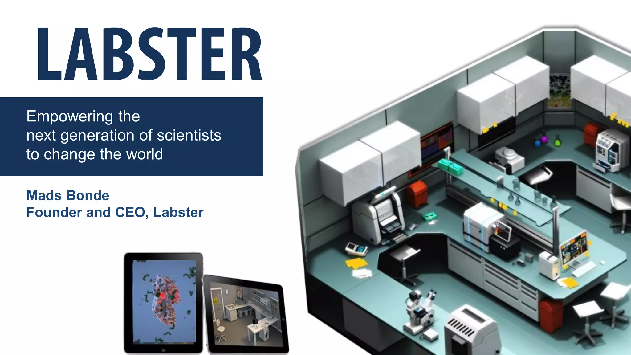EdTech Europe 2014 Innovation Showcase: Labster | PDF
