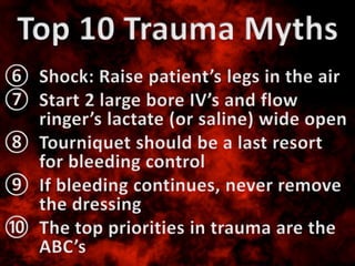 Innovations in Trauma Care | PPTX