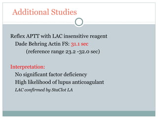 Innovations in coagulation testing | PPT