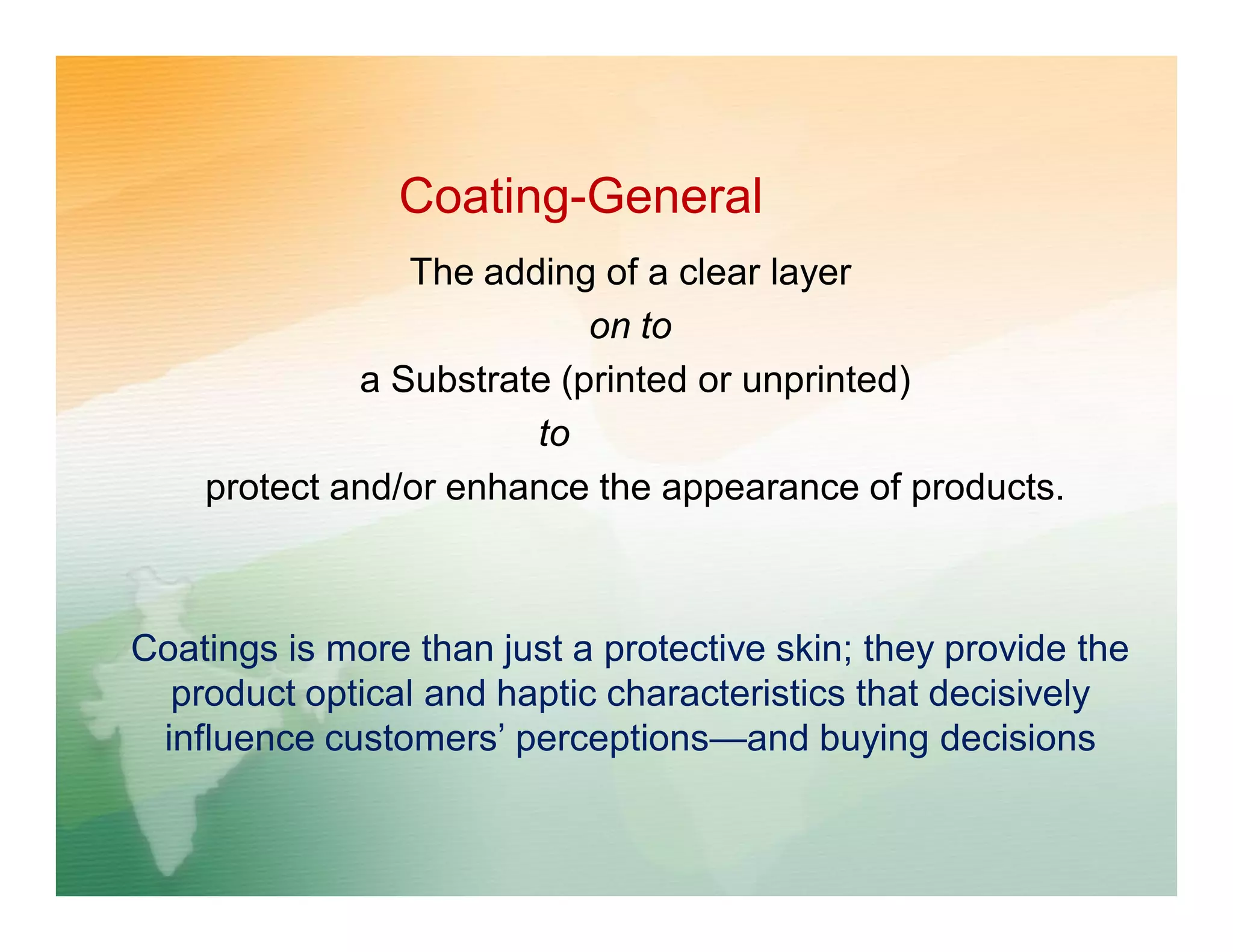 Innovations in coating technology for graphic art | PDF