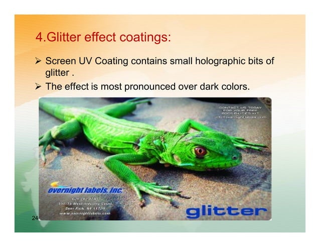 Innovations in coating technology for graphic art | PPT