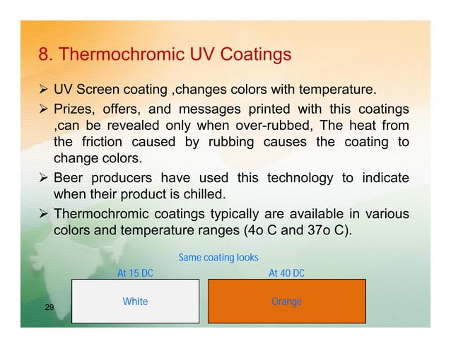 Innovations in coating technology for graphic art | PPT