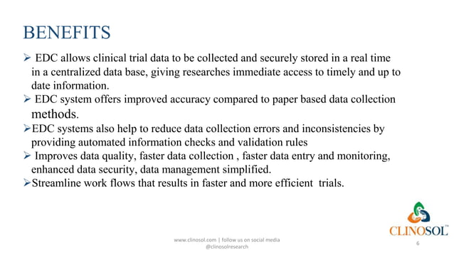 Innovations in Electronic Data Capture (EDC) Systems for Clinical ...
