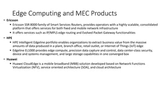 Innovations in Edge Computing and MEC | PDF