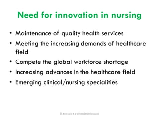 Innovations in nursing | PDF