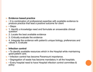 Innovations in nursing | PPTX