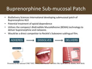 Innovations in ost formulations and programme delivery | PPT