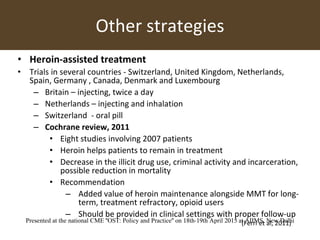 Innovations in ost formulations and programme delivery | PPT