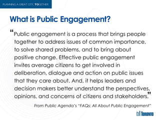 Innovations in Public Engagement | PPTX