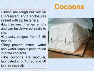 Innovations in temporary storage of food grains | PPT | Agriculture ...
