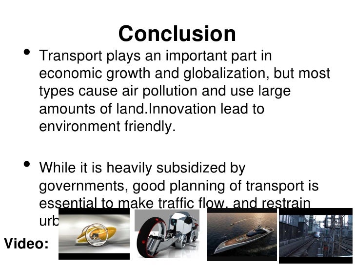 Innovationsin transportation