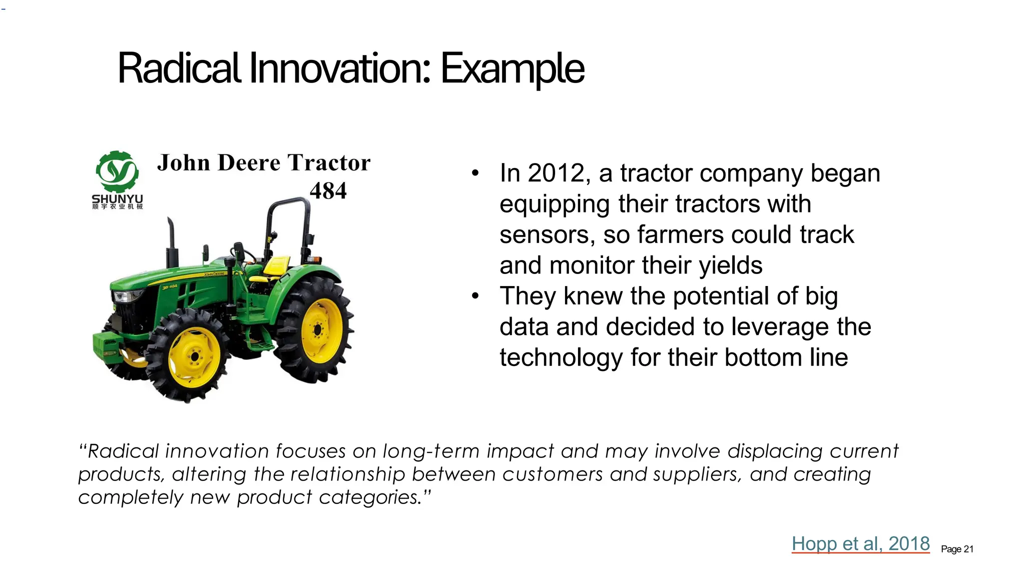 Innovations models- Incremental, radical or disruptive | PDF