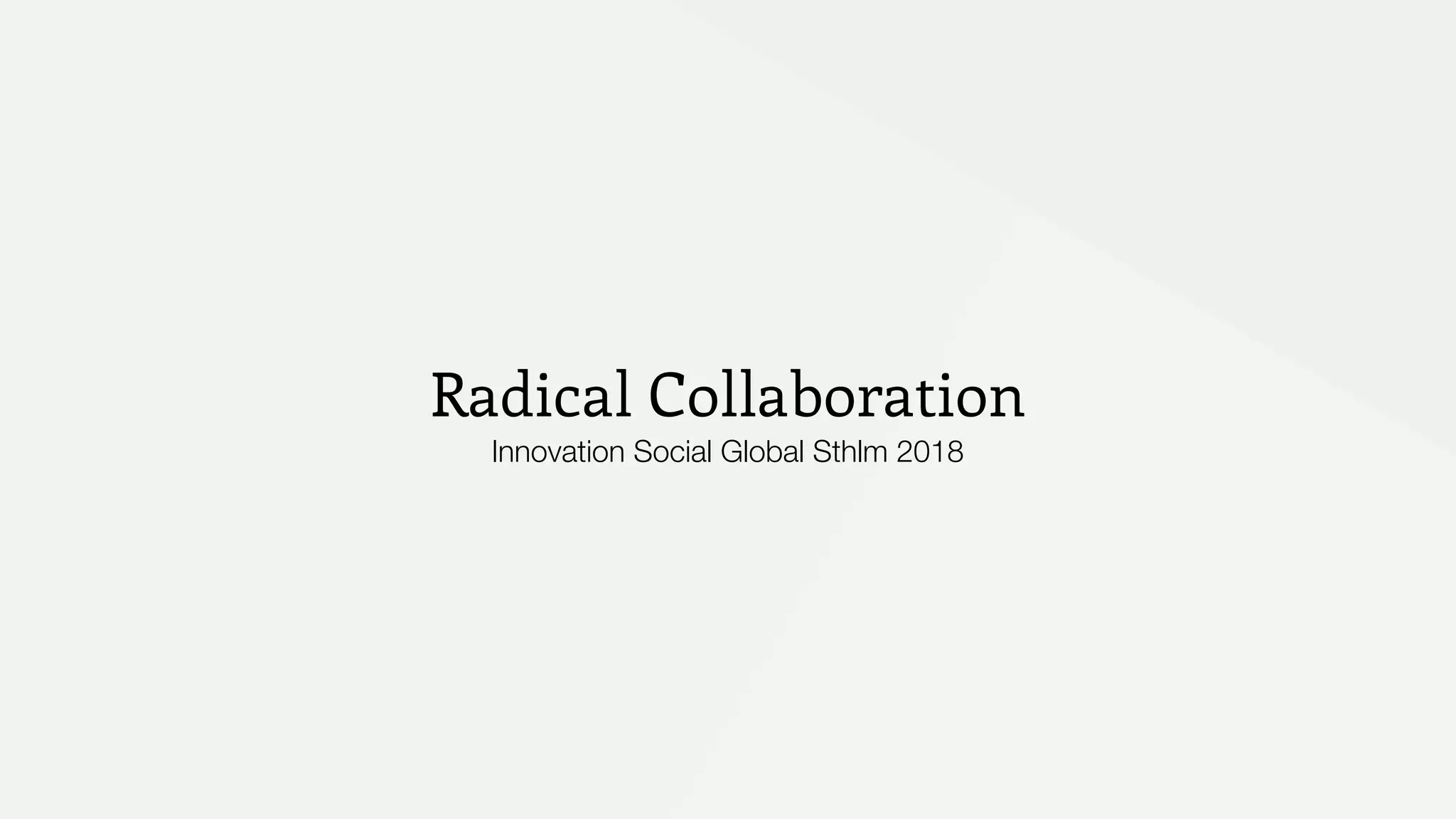 Radical Collaboration | PDF