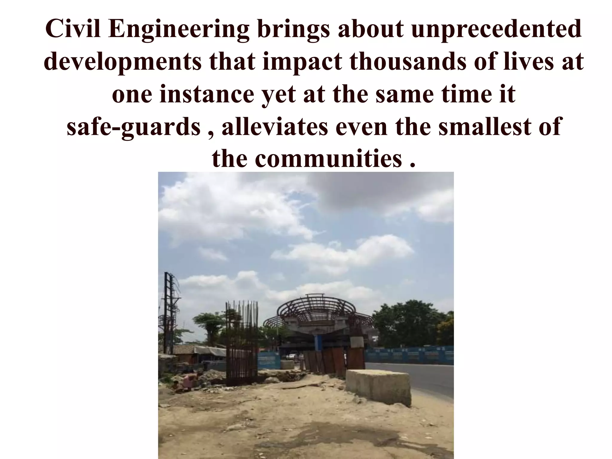 Innovations of civil engineering | PPTX