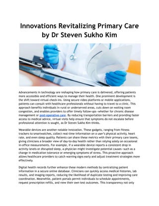 Innovations Revitalizing Primary Care by Dr Steven Sukho Kim.pdf