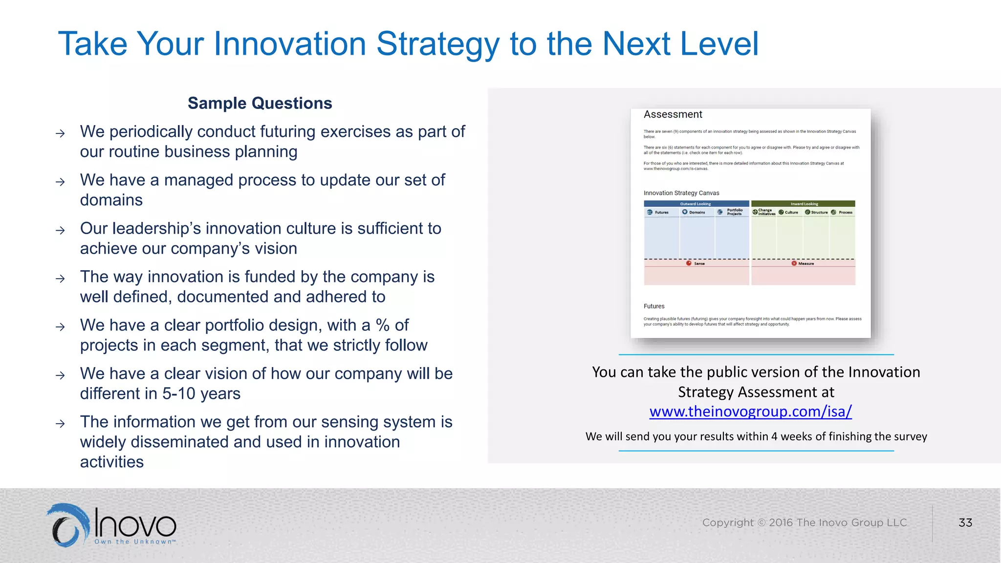 Innovation Strategy Deep Dive | PPT
