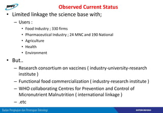Innovation system life sciences indonesia final-pdf | PDF