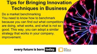 Innovation Techniques in Business - MIT ID Innovation | PPT