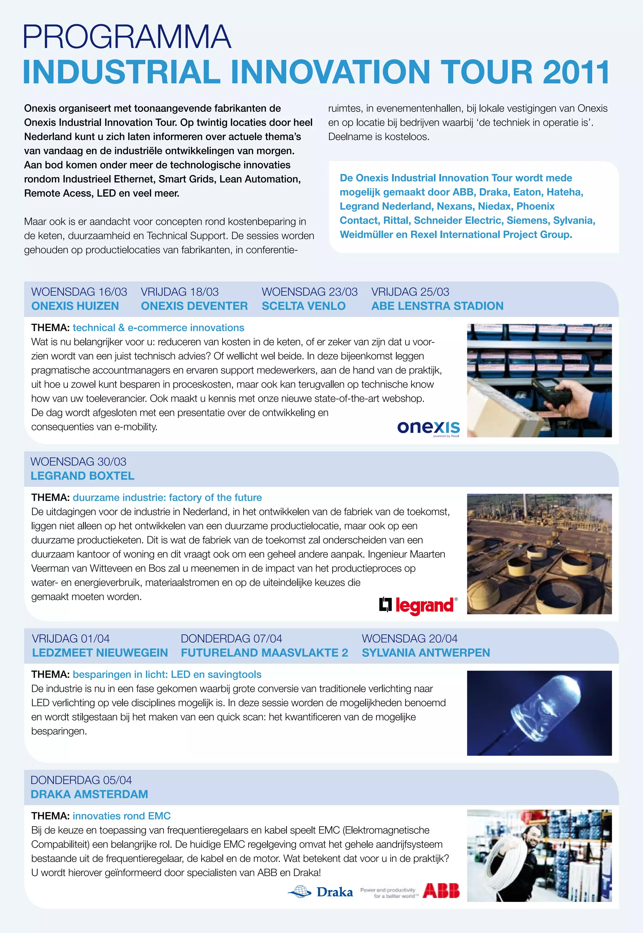 Innovation Tour Programma | PDF | Mechanical and Industrial Engineering ...