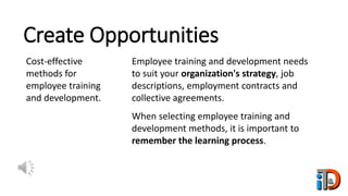 Innovation training and development 3 | PPTX