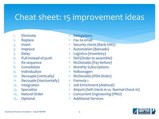 Business Process Innovation | PDF
