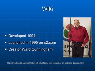 Innovation wikis in education mutlimedia final project | PPT