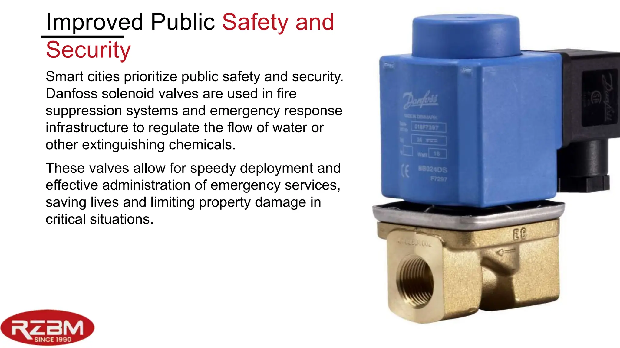 Innovative Applications of Danfoss Solenoid Valves in Smart Cities | PPT