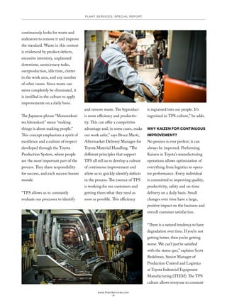 Innovative Applications of the Toyota Production System, Whitepaper | PDF
