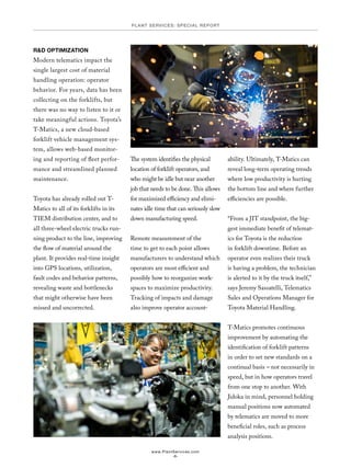 Innovative Applications of the Toyota Production System, Whitepaper | PDF