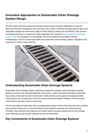 Innovative Approaches to Sustainable Urban Drainage System Design.pdf