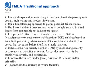 Innovative Approach to FMEA Facilitation | PDF
