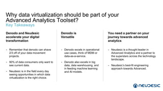 Innovative Data Strategies for Advanced Analytics Solutions and the Role of Data Virtualization ...
