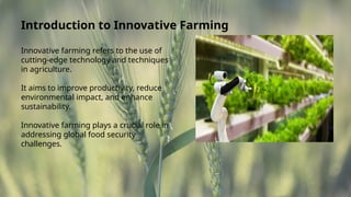 Innovative Farming and it's types and advantages and uses.pptx