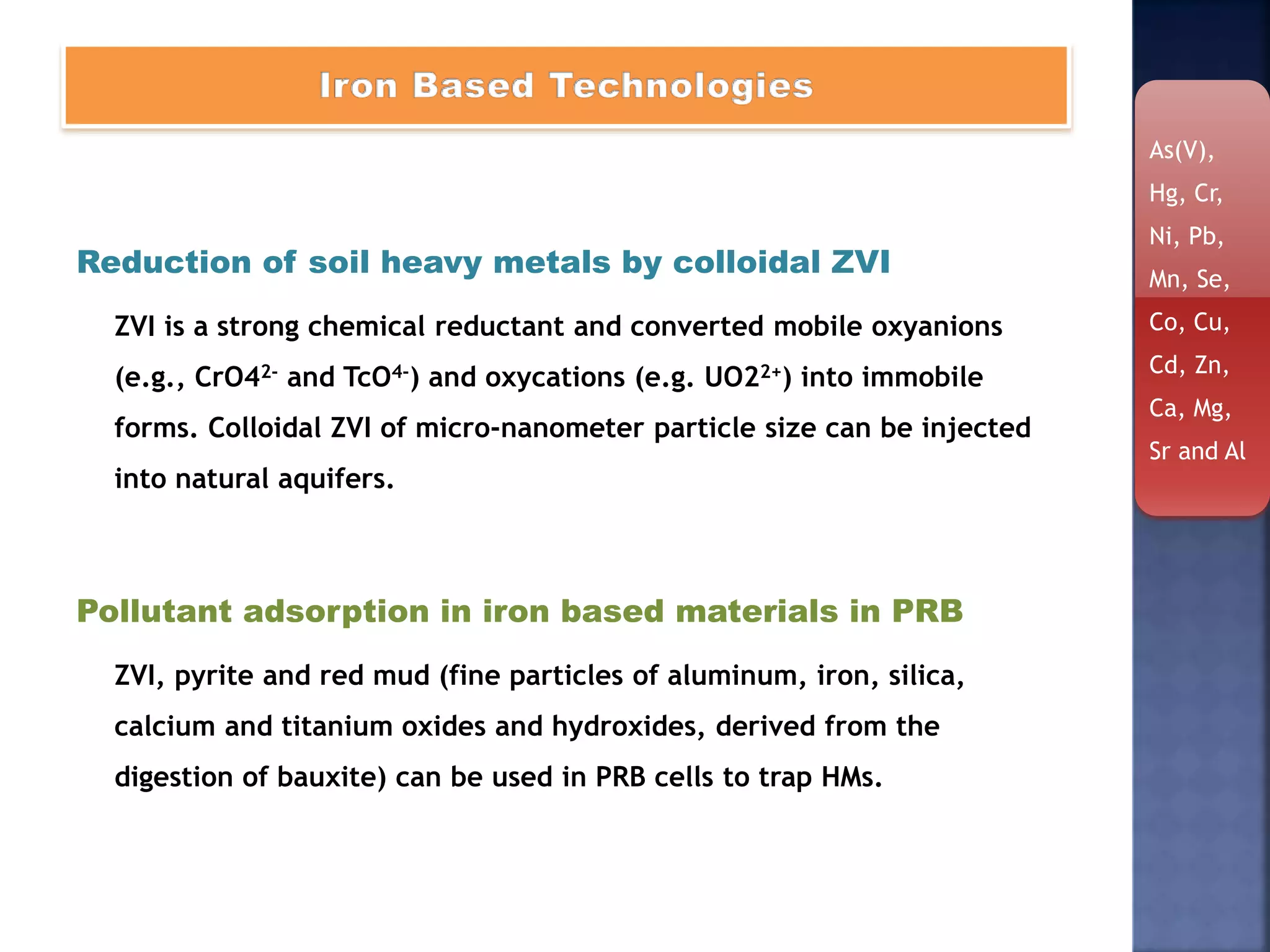 Innovative groundwater remediation technology | PPTX