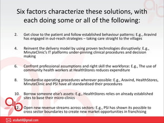 Innovative healthcare delivery_models-atul behll | PPT