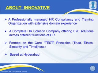 HR Consultants Hyderabad | PPT