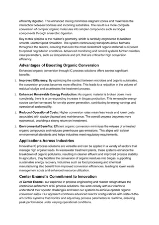 Innovative IC Process Solutions Designed to Boost Organic Conversion ...
