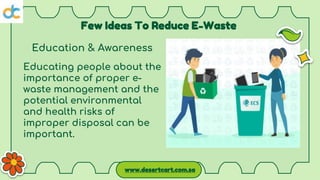 Innovative ideas for e-waste management.pptx