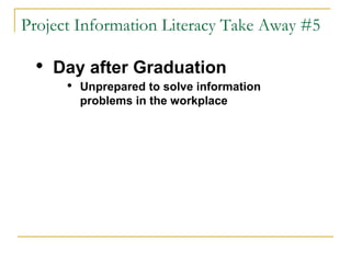 Innovative information literacy & learning the good | PPT