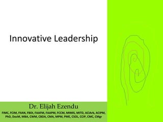 Innovative Leadership