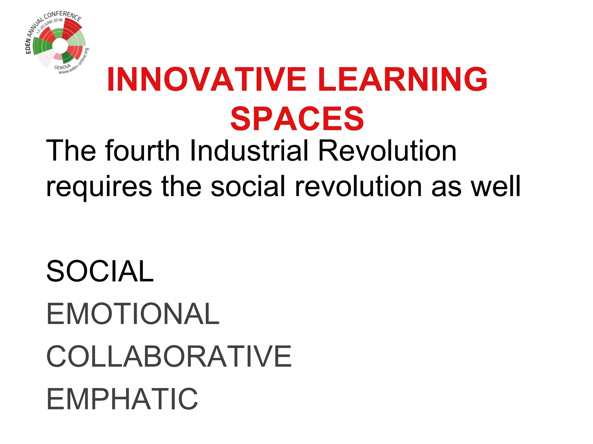 Innovative learning spaces ws ossiannilsson | PPT