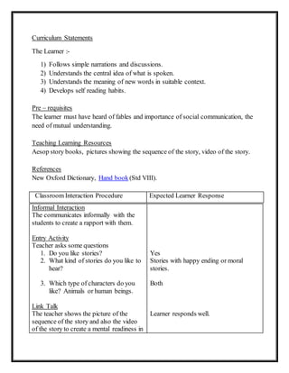 Innovative lesson plan | DOCX