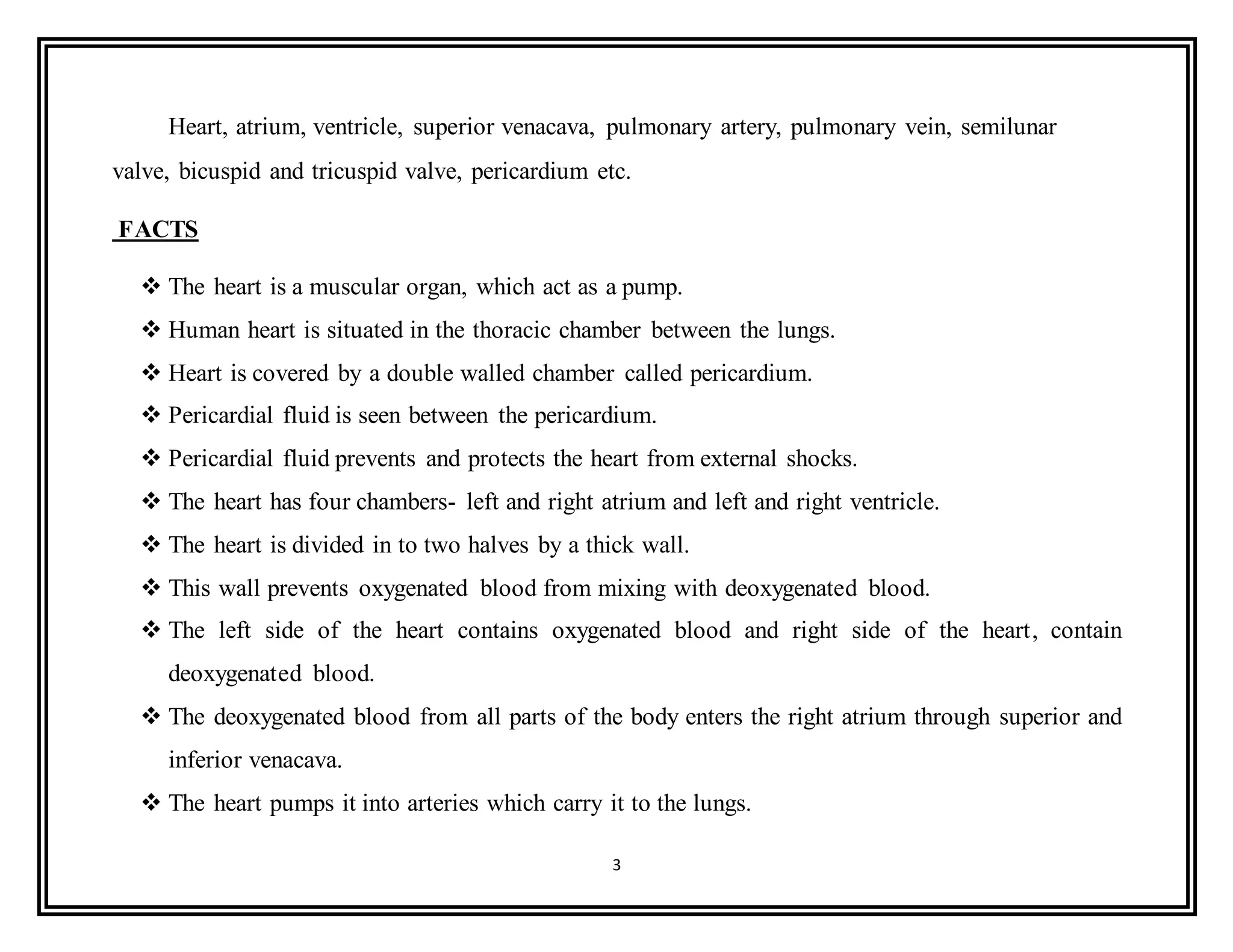 Innovative lesson plan | DOCX | Heart and Cardiovascular Diseases ...