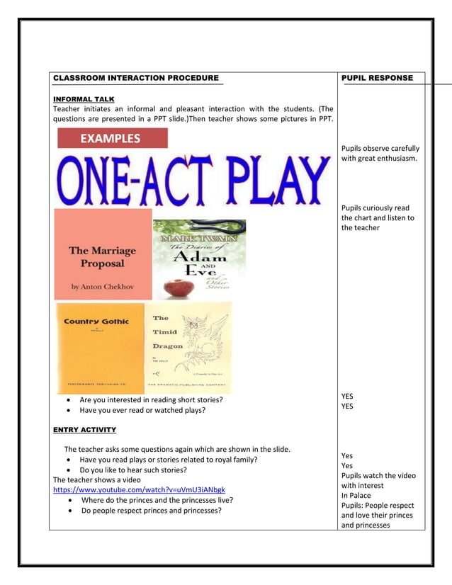 Innovative lesson plan final | PDF