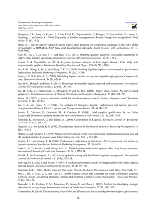 Innovative logistics management under uncertainty using markov model | PDF